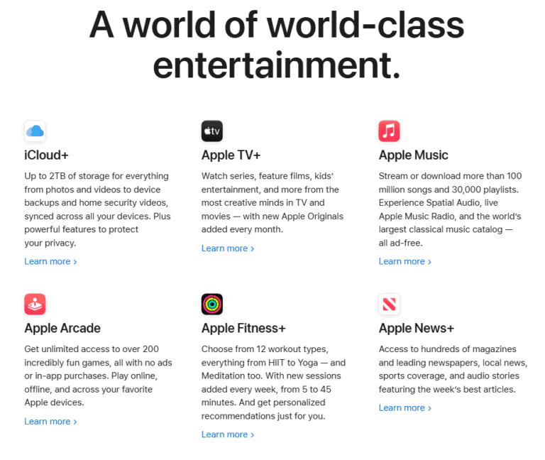 Apple One Subscription Service: Explained - GadgetMates Help