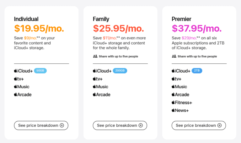 Apple One Subscription Service: Explained - GadgetMates Help